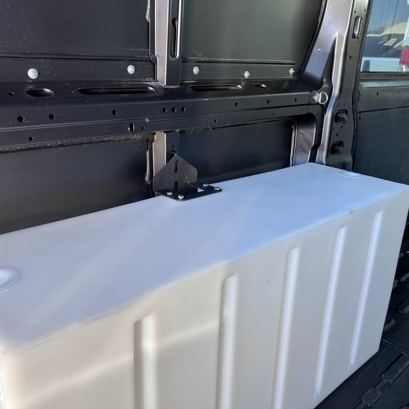 39 GALLON WHEEL WELL WATER TANK FOR 2013-2024 DODGE / RAM PROMASTER 15 ...