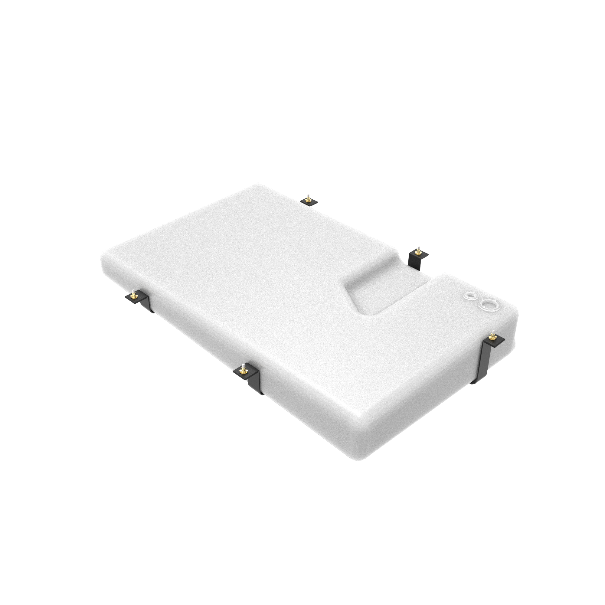 36 Gallon UNDERCARRIAGE GRAY WATER TANK FOR 2013-2024 DODGE / RAM PROM ...