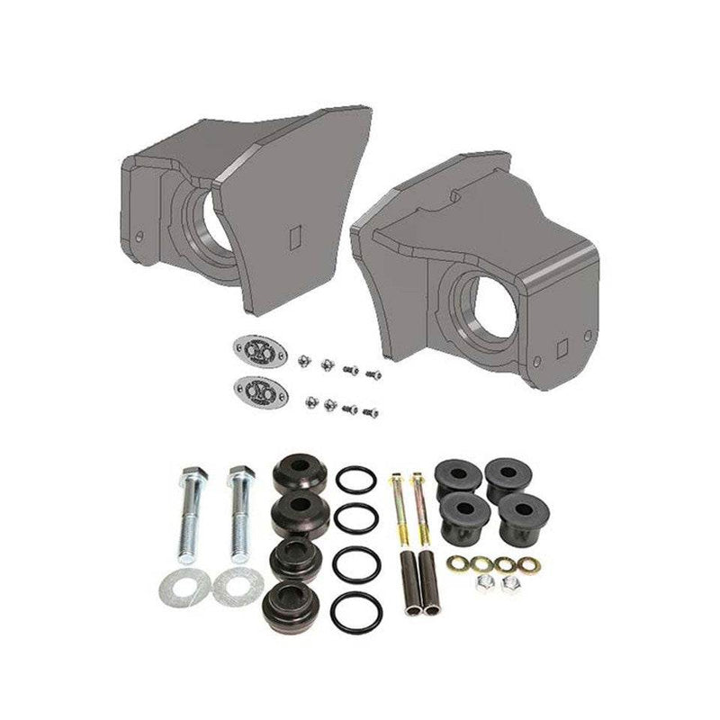 Beside Frame Weld-On Traction Bar Mounts Kit – S&B