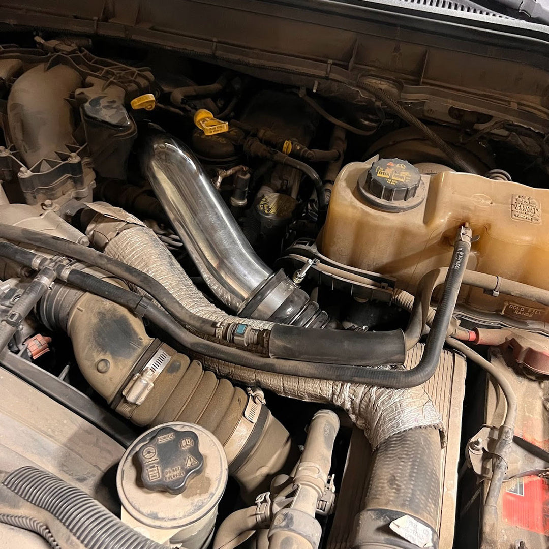 Hot Side Intercooler Pipe for 2011-2015 Ford Powerstroke 6.7L – S&B