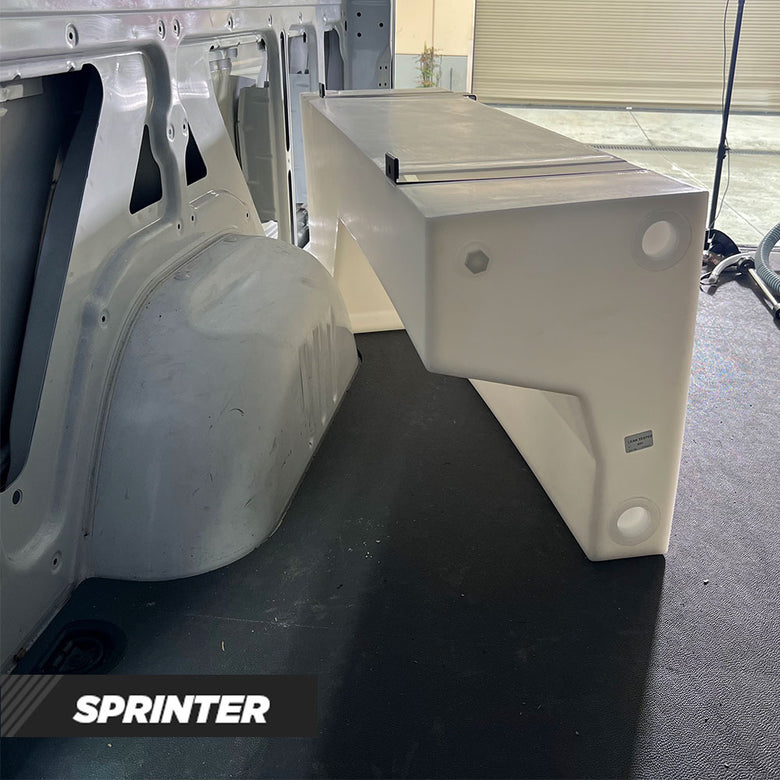 35 Gallon Wheel Well Water Tank (Passenger Side) – S&B