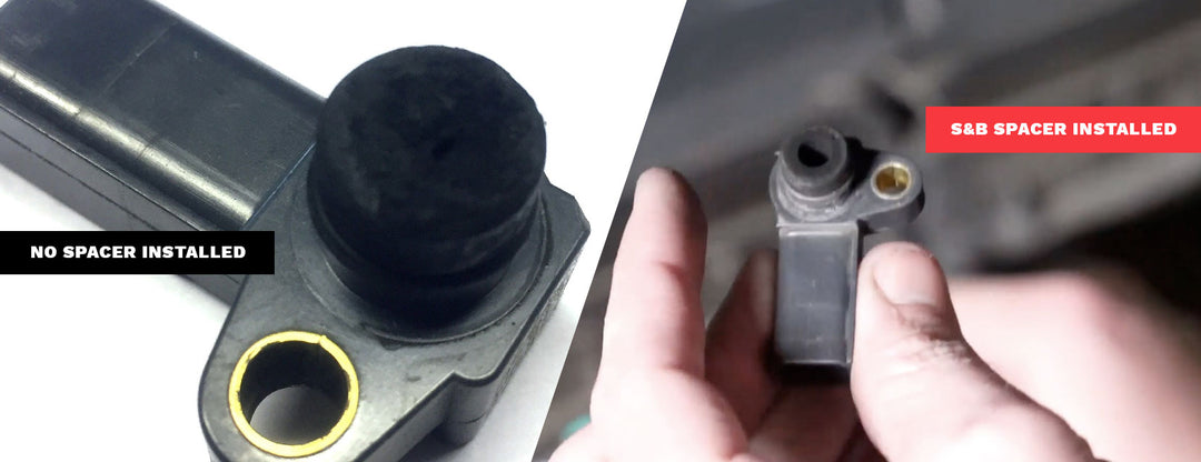 MAP Sensor Spacer Kit for 2011-2019 Ford Powerstroke 6.7L – S&B