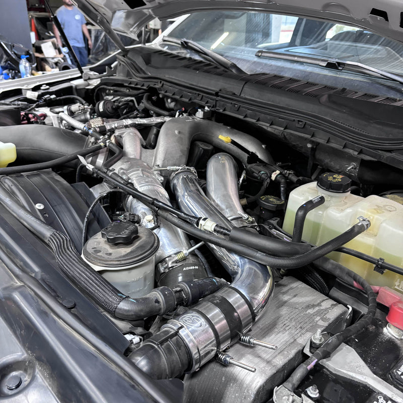 UPPER COOLANT PIPE FOR 2017-2025 FORD POWERSTROKE 6.7L – S&B