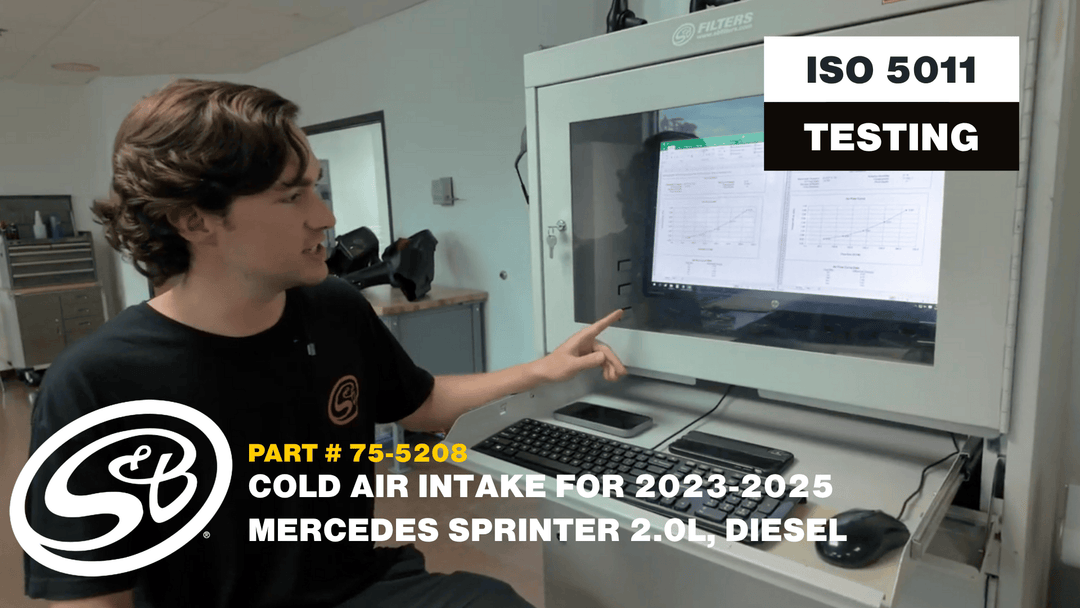 Cold Air Intake For 2023-2026 Mercedes Sprinter 2.0L, Diesel – S&B