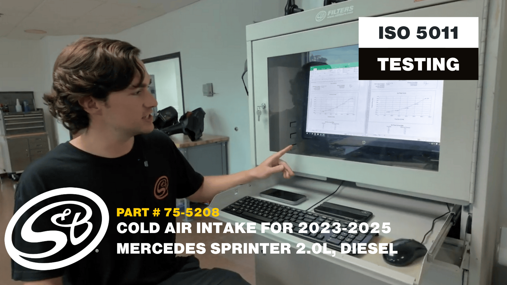 Cold Air Intake For 2023-2026 Mercedes Sprinter 2.0L, Diesel – S&B