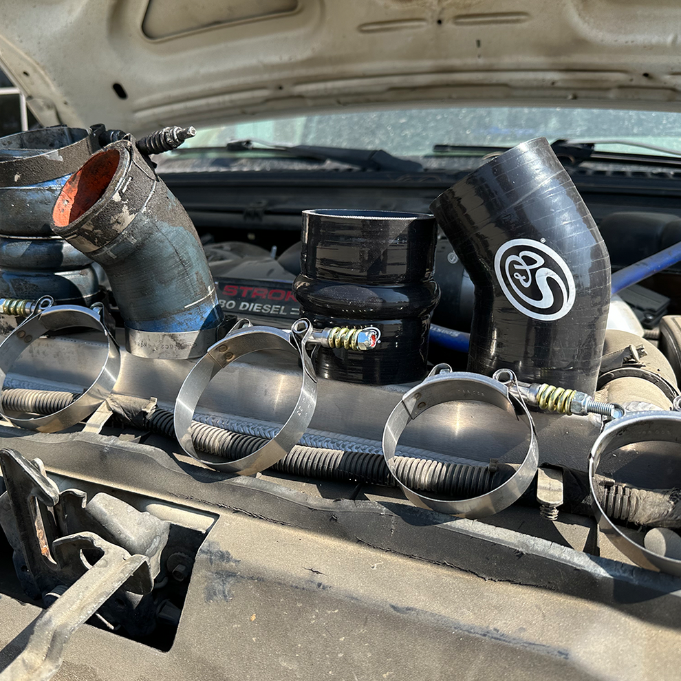 Hot and Cold Side Boot Kit for 1994-2002 Dodge Ram Cummins 5.9L – S&B